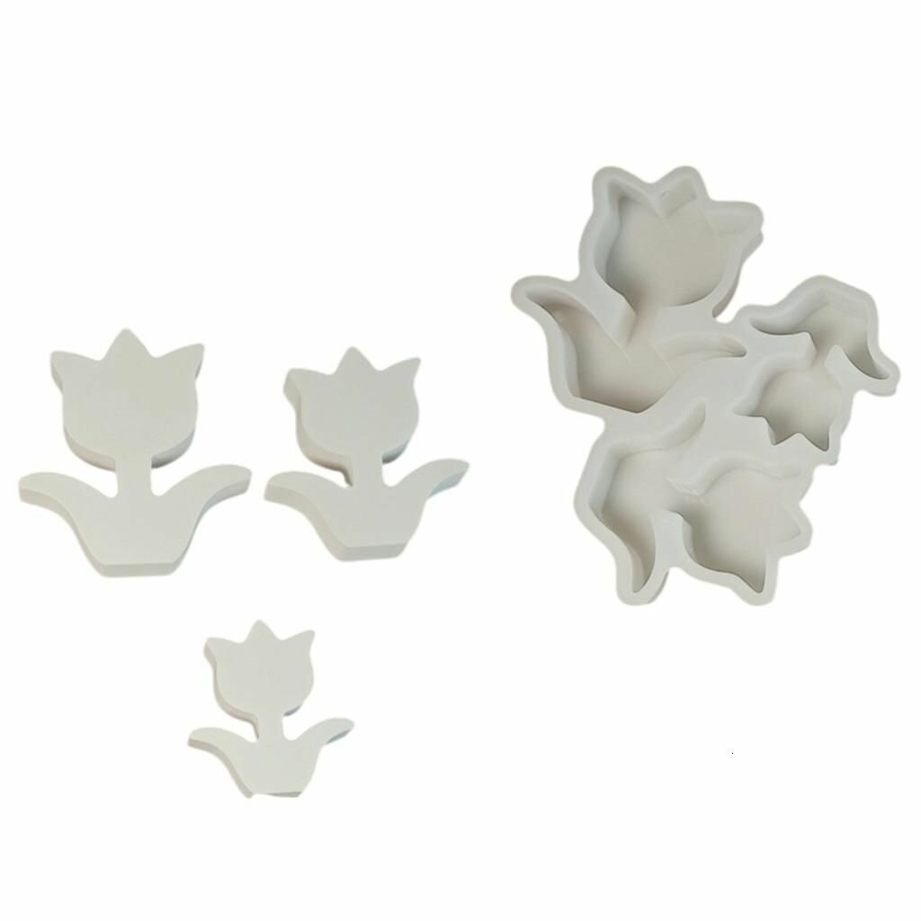 Силиконовые формы для тюльпанов, украшения для выпечки