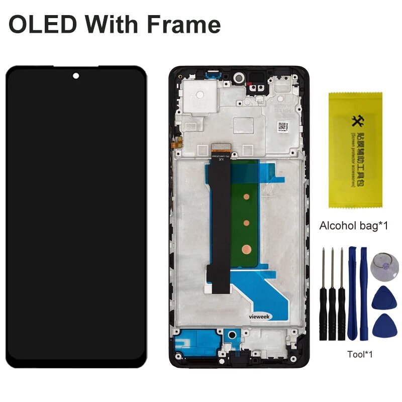 22101316UCP 22101316UG oled для Xiaomi Redmi Note 12 Pro Plus Дисплей Note 12 Pro Plus Сенсорный экран для Redmi Note 12 Pro + OLED With Frame