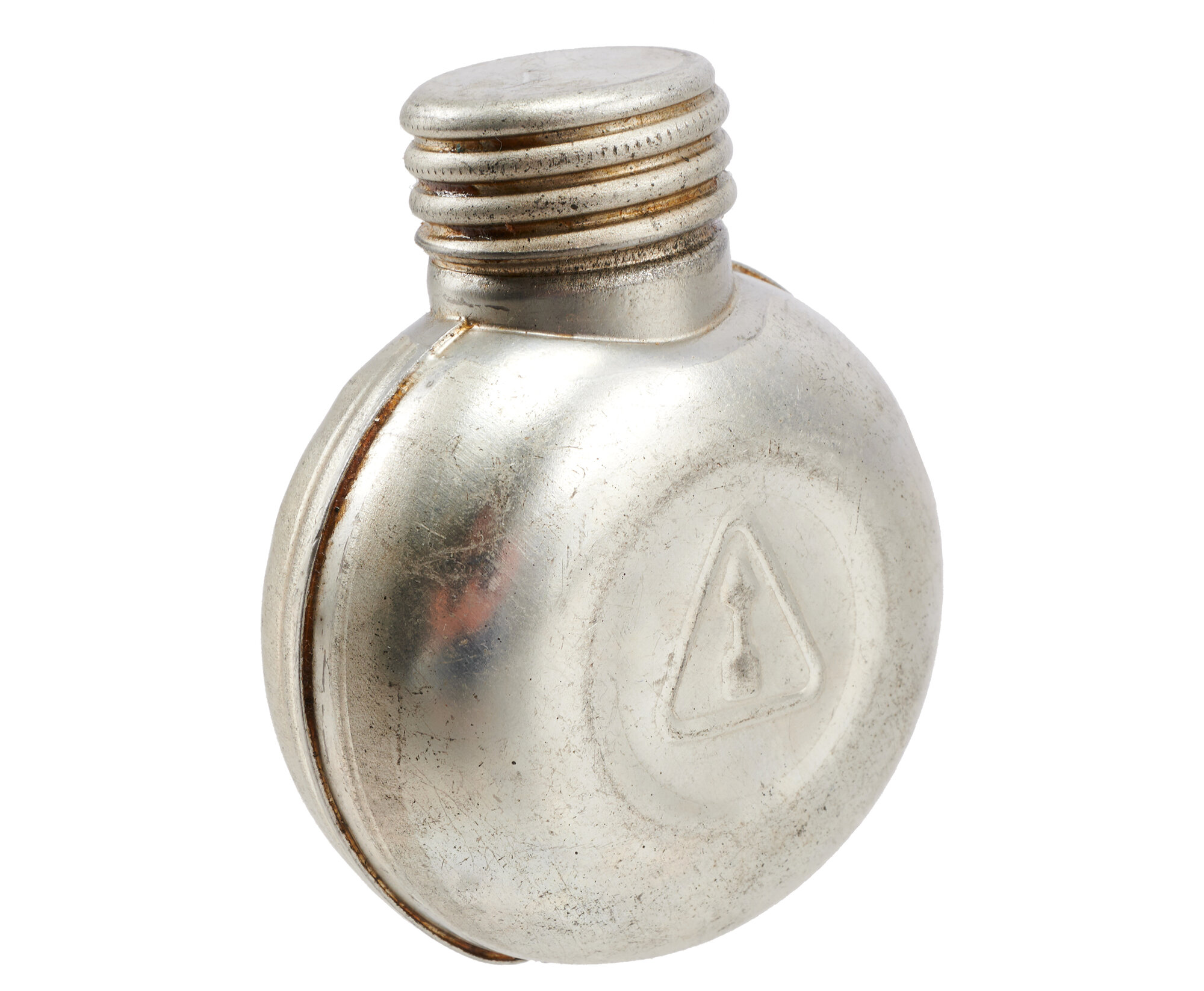 Масленка одногорловая армейская круглая КО-91/30 оцинкованная