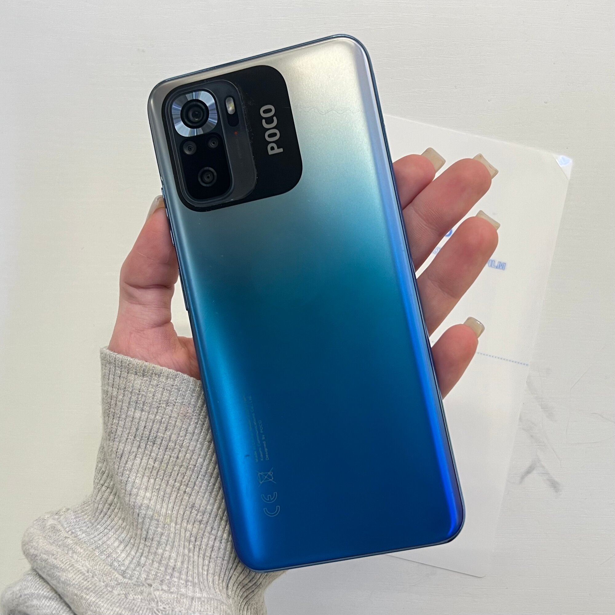 Смартфон Xiaomi Poco M5s 4/128Gb Blue 3G 4G 2Sim 6.43" 1080x2400