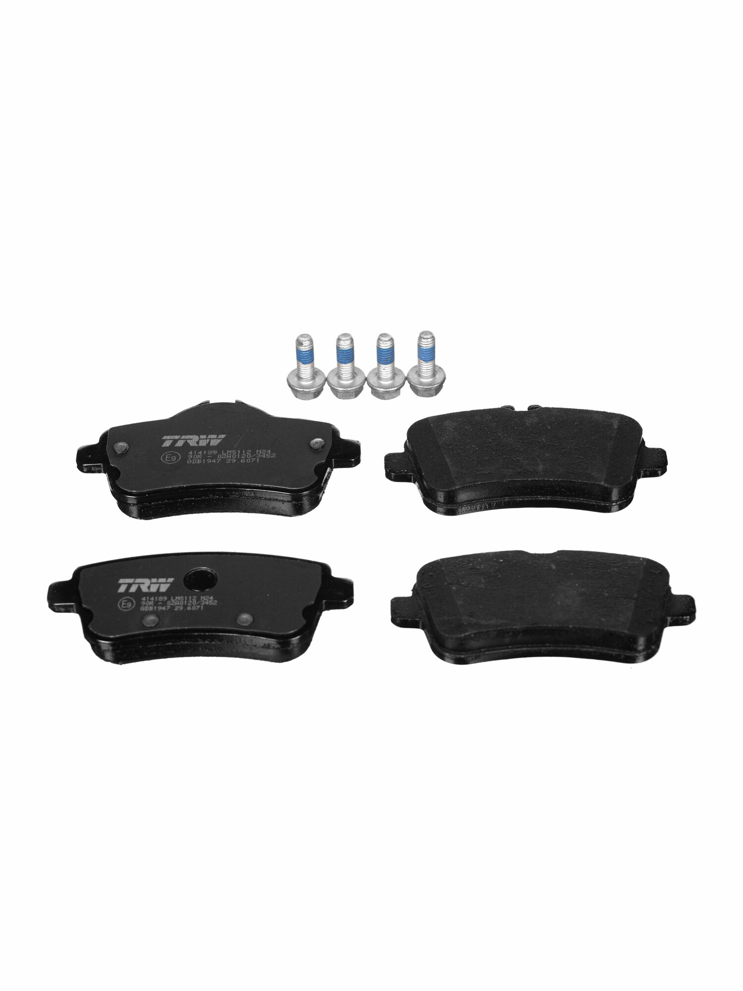 Колодки тормозные дисковые задние TRW (GDB1947) COTEC