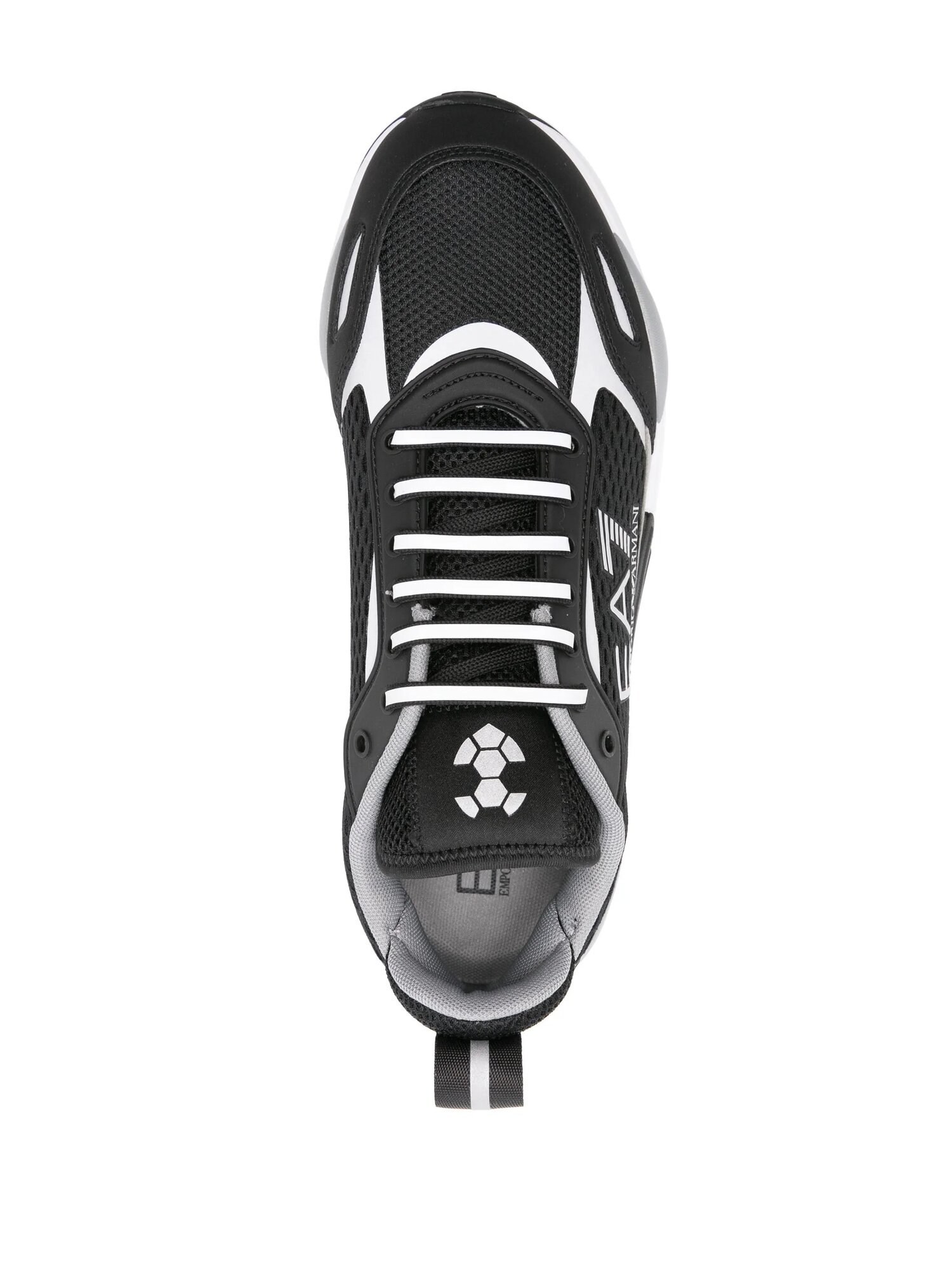 Кроссовки EA7 EMPORIO ARMANI Ace Runner, размер 8 US, чёрный — фото 1