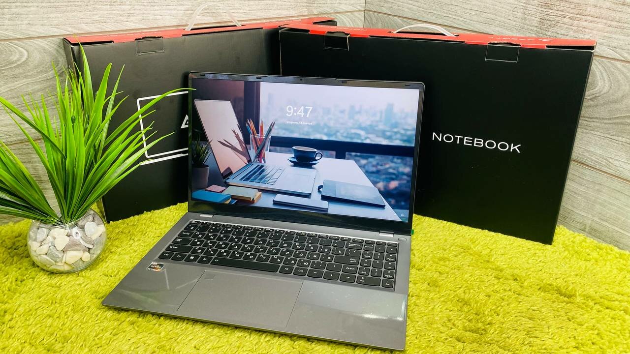 Ноутбук Azerty 15.6" R7 6800H 16gb 512gb FHD IPS