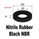 Резиновая прокладка NBR-Black ID14xOD24xH3mm