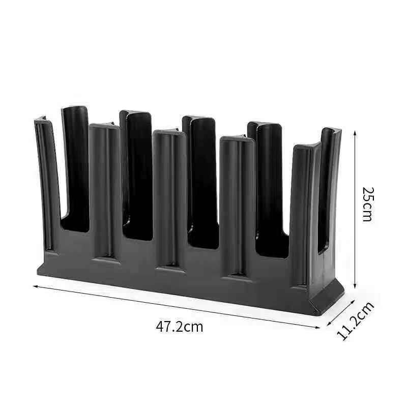 Одноразовый держатель для бумажных стаканчиков, наклонная четырехсекционная подставка для стаканов для молочного чая, кофейни, барной стойки, стеллаж для хранения бумажных стаканчиков