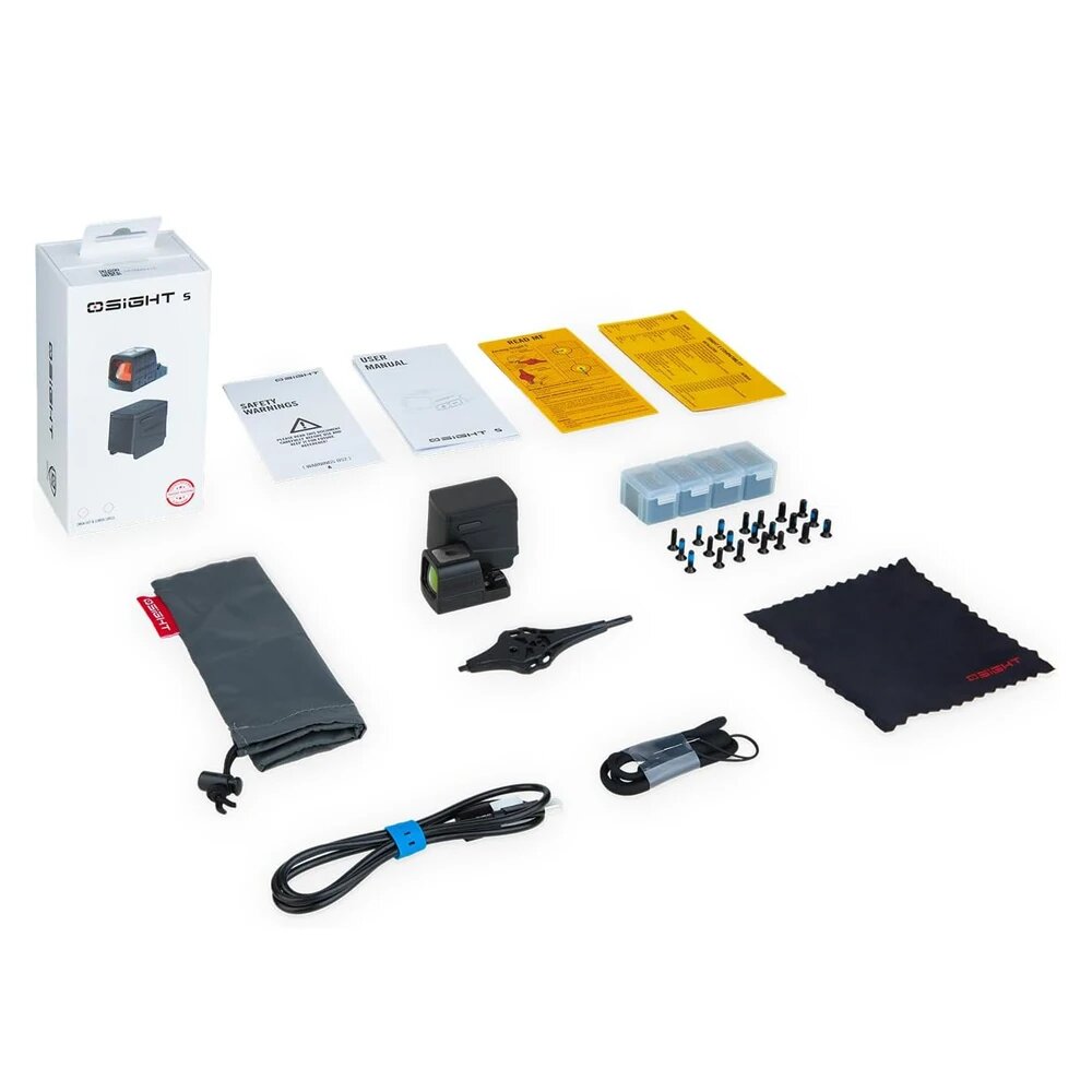 OSIGHT S Multi-Reticle Micro Enclosed-Sight Black Red Dot