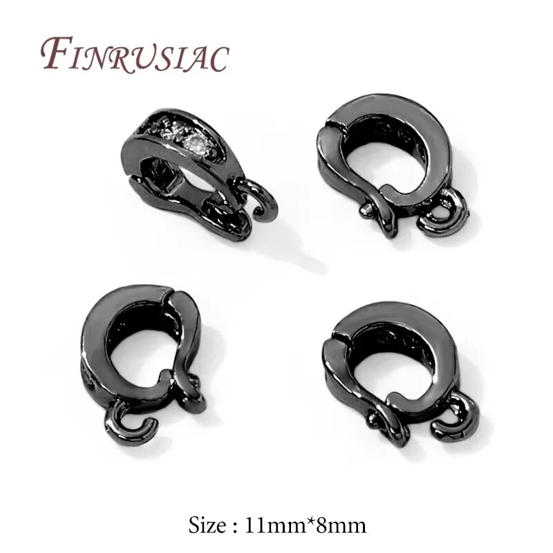 Позолоченные бейлы для подвесок FINRUSIAC, 8 штук