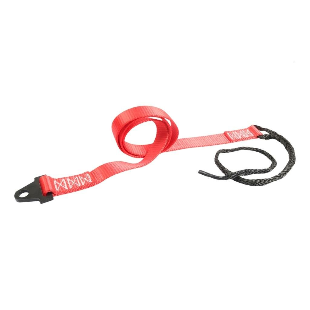 Трос для снегоочистителя квадроцикла из полиэтиленовой веревки, 64 дюйма, красный черный цвет