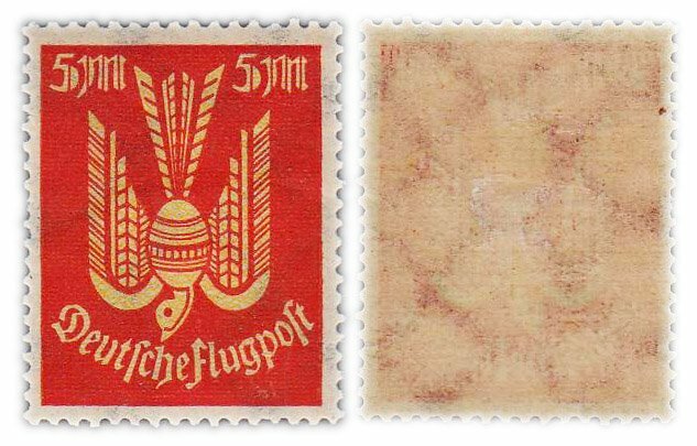 Германия, Веймарская республика, марка авиапочта