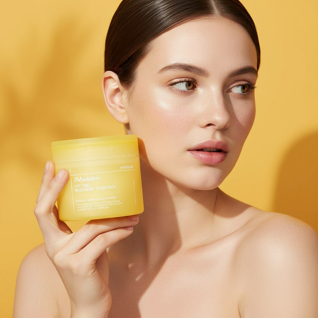 Тонер-пэды JMSolution Vita Duo, осветляющие, для всех типов кожи, 100 шт.