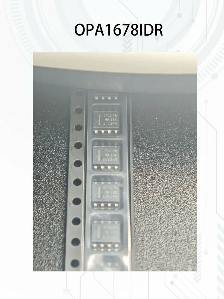 6шт OPA1678IDR , Шелкография OP1678 операционный усилитель SOP8