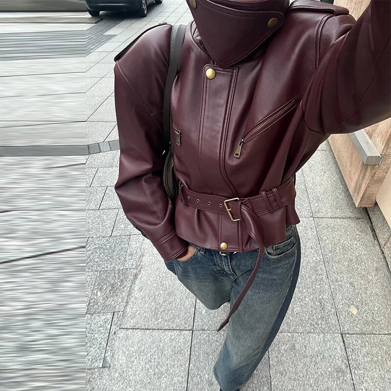 Куртка кожаная