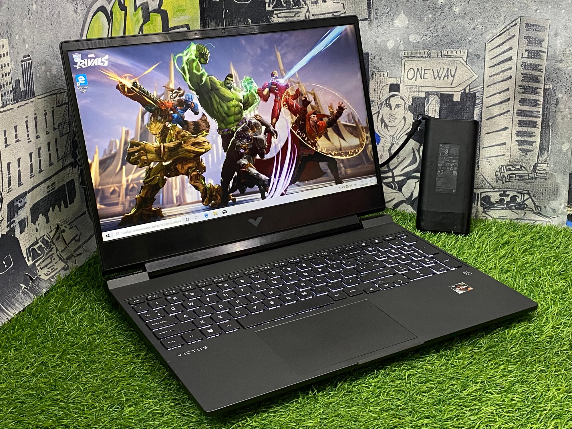 Игровой HP 15' R5 5600H/RX 6500M 4GB/16GB/512GB/ Victus[15-fb0125nw]/Windows 10