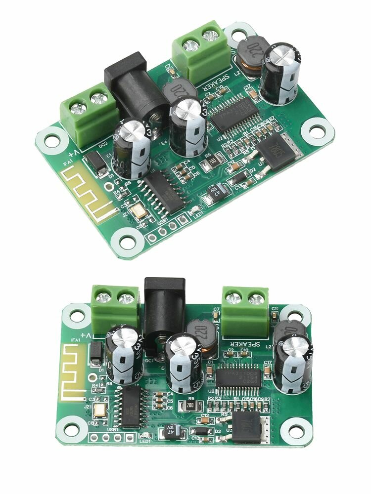 DC 9-25 В TPA3110 Bluetooth 5,4 плата усилителя мощности Моно 30 Вт поддержка TWS двойной стерео интерфейс питания DC 5,5 * 2,1 мм