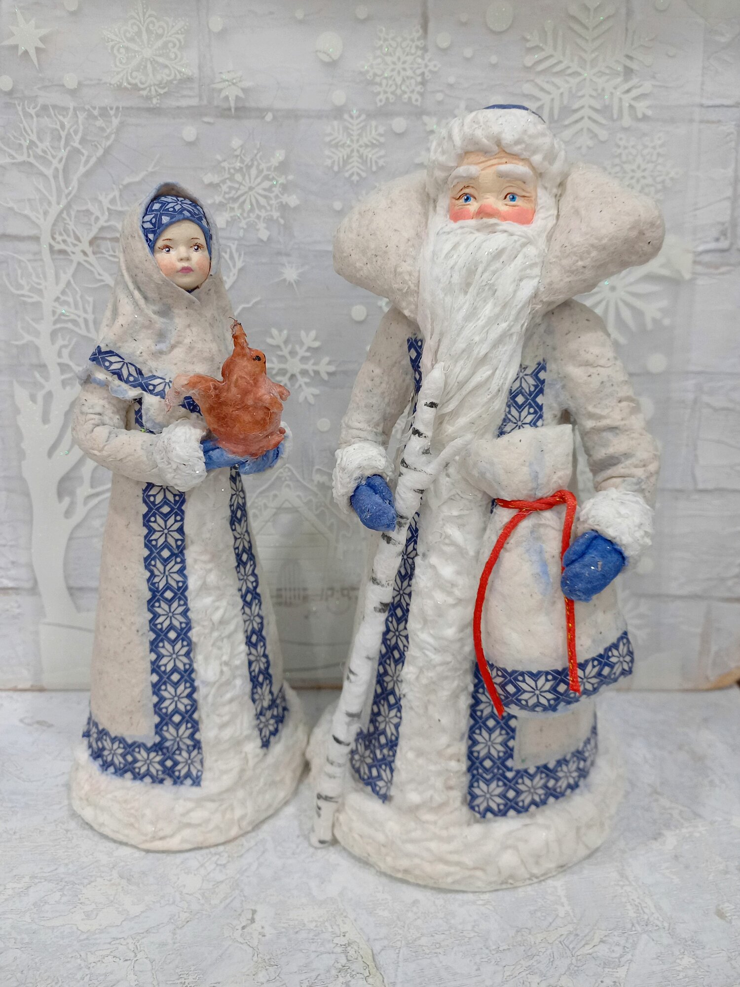 Дедушка Мороз и красавица Снегурочка