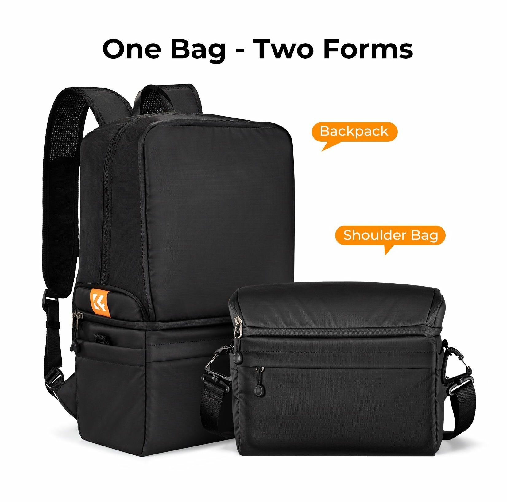 Фотосумка K&F Concept KF13.129 Sling Bag 10L Urban Wander 03 (Black)