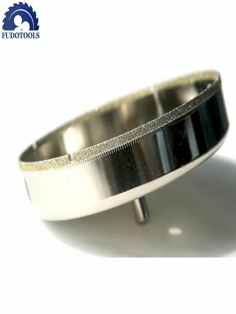 Коронка алмазная 130мм по стеклу и керамике 1шт. FUDO (сверло алмазное трубчатое, 1шт)