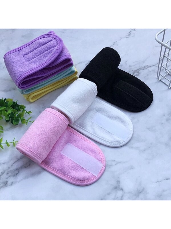 Повязка для волос косметическая на липучке