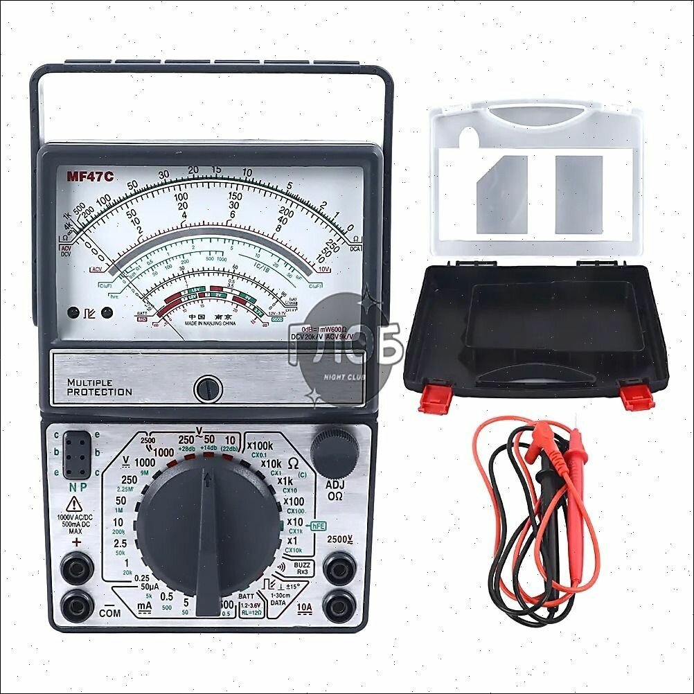 Бестселлер MF47C, стрелочный высокоточный мультиметр