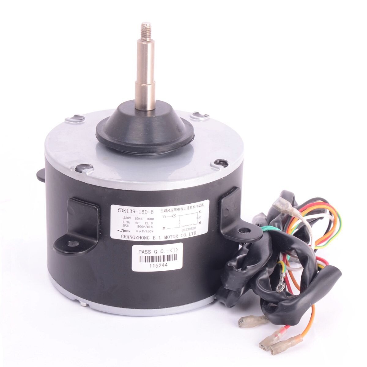 Электродвигатель наружного блока YDK139-160-6 160W/220V/ПЧ (020836)