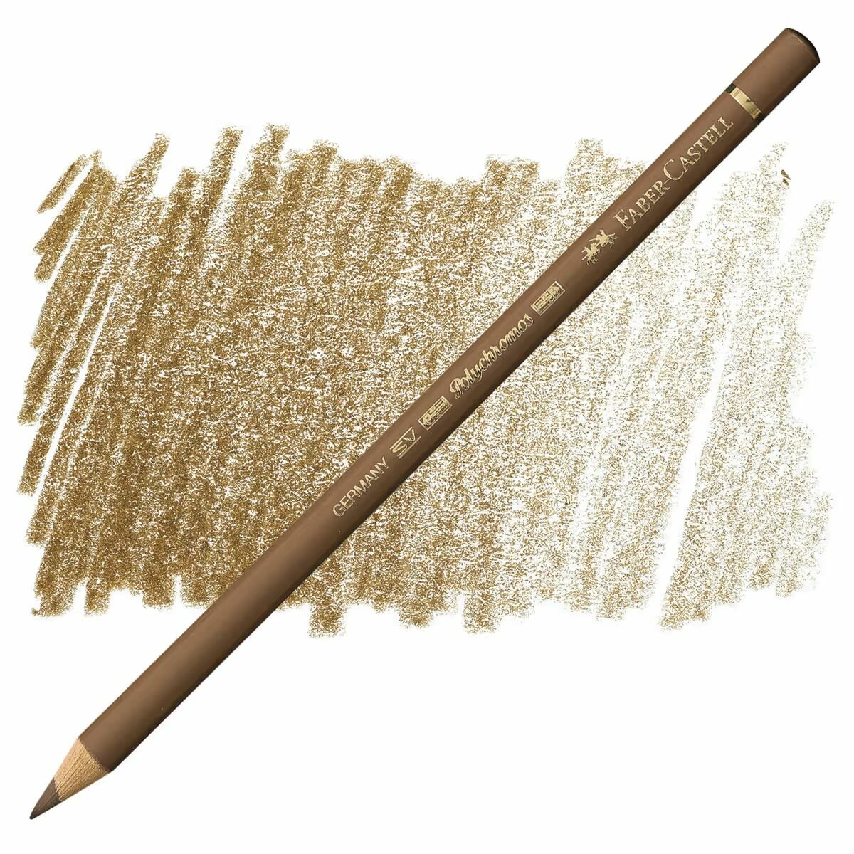 Карандаш цветной Faber-Castell "Polychromos", 1 шт, цвет №179 темно-коричневый