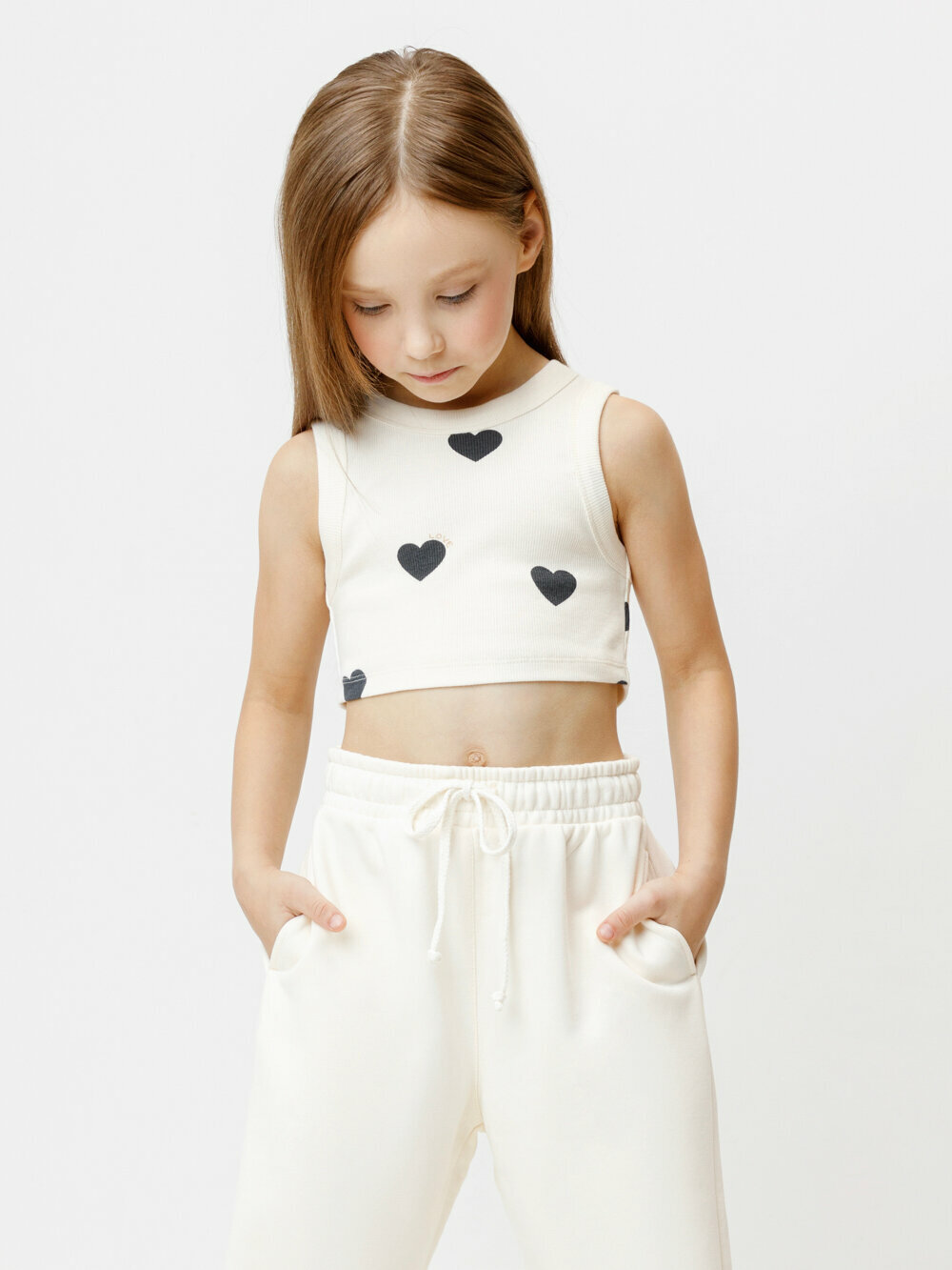 Майка КР 303034-1/молочный 0605 Н211 к733