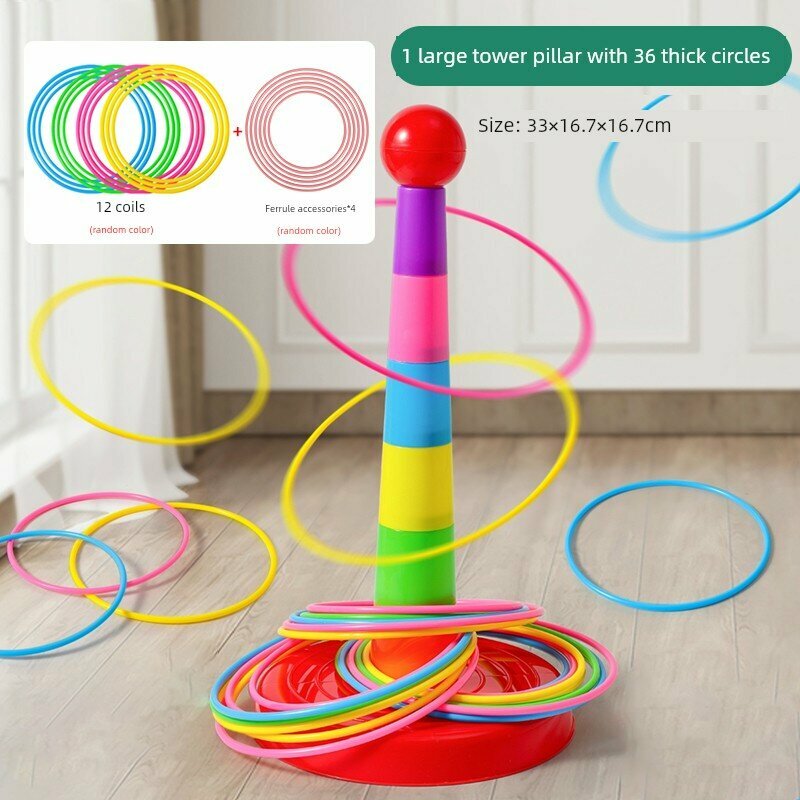 Детская игрушка для метания колец, интерактивная игра для родителей и детей в детском саду, реквизит для развития