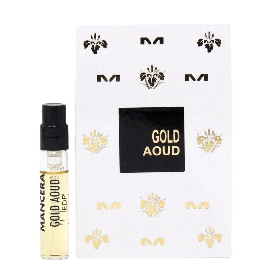 Парфюмерная вода Mancera Gold Aoud миниатюра 2 мл / Пробник духов Мансера Голд Уд / Золотой Уд