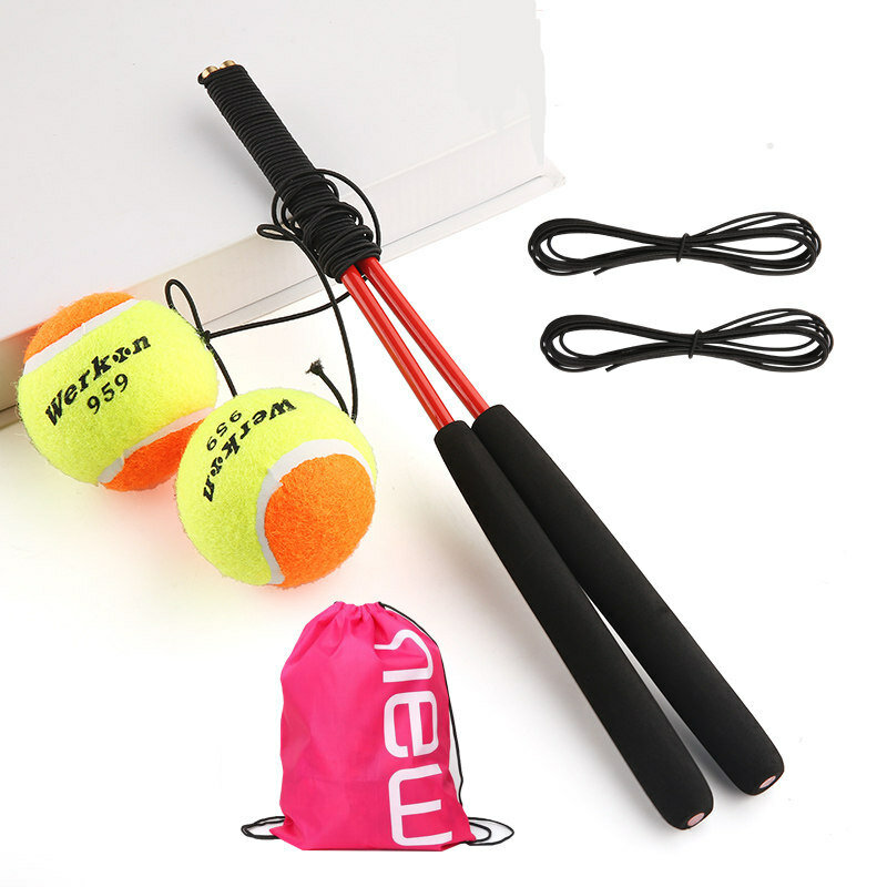 Фитнес-мяч для квадратной танцевальной игры, мяч с веревкой, теннисный мяч, прыгающий мяч для людей среднего и пожилого возраста, мяч для тренировки рук, мяч для похудения