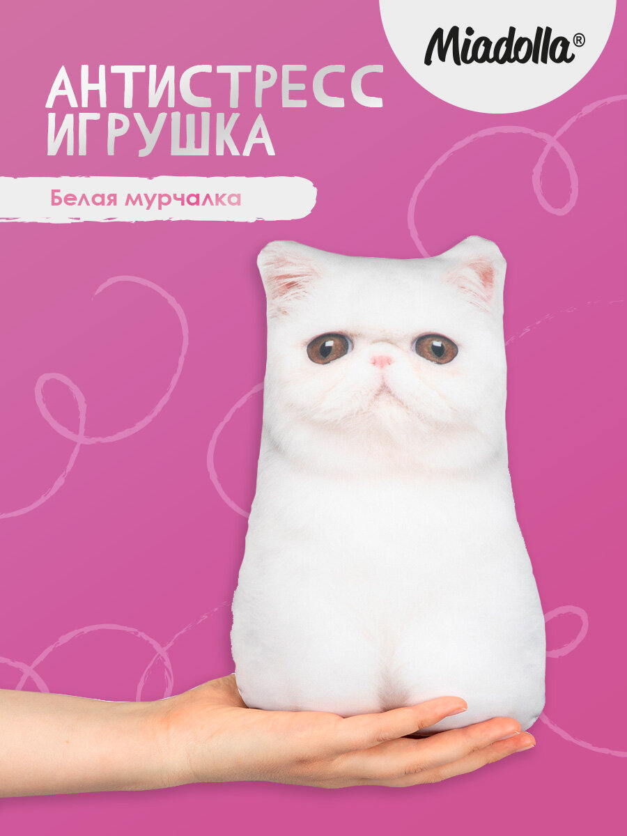 Мягкая Игрушка антистресс Кот экзот "Miadolla" IAS-018