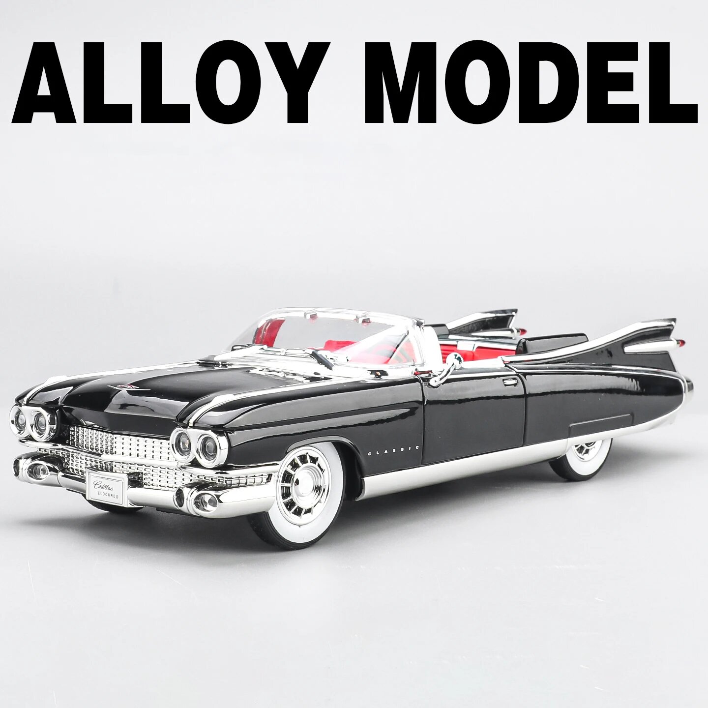 Maisto 1:24 Cadillac Eldorado Biarritz Black