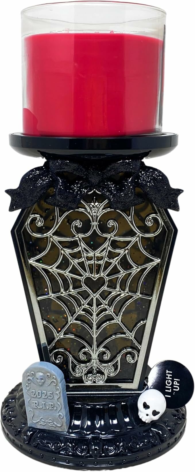 Bath and Body Works светящийся подсвечник Coffin Waterglobe