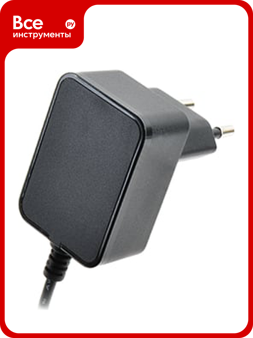 Адаптер/блок питания IR5-10W 5,5x2,5/12 (+) Robiton 15695, адаптер с круглым штекером, двойная полярность