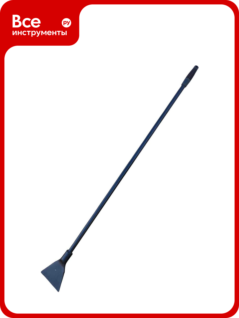 Ледоруб топор ООО ПК тандем-агро кованный, Б3, с трубой ф 25 мм и резиновой ручкой 4670016432568