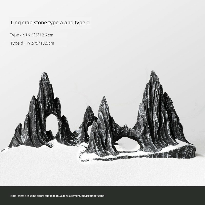 Декор для аквариума: искусственный камень «Зеленый дракон», набор для ландшафтного дизайна, камень для аквариума,