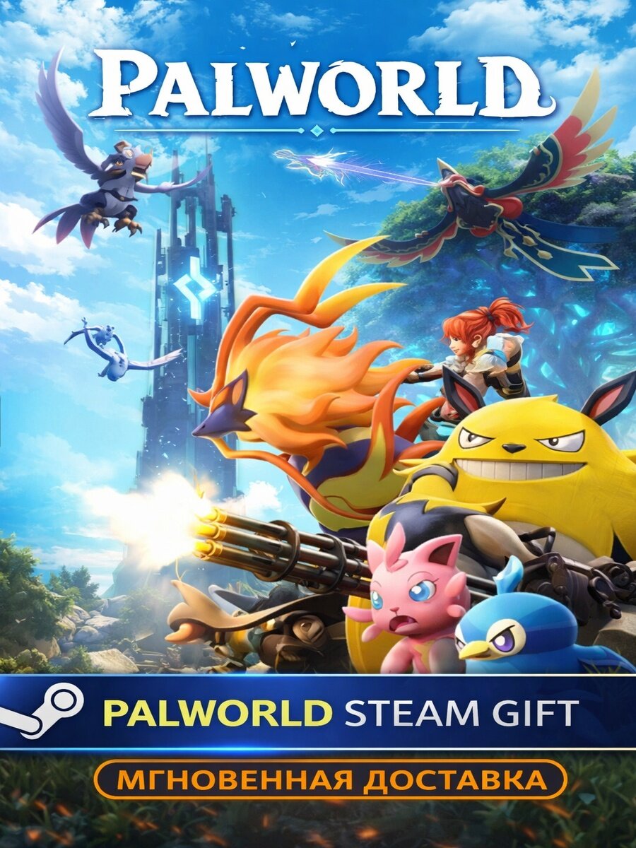 Игра Palworld для STEAM ПК (PC) | Страна активации - Беларусь | Подарком на Ваш аккаунт | Автовыдача