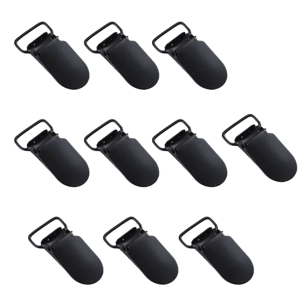 10 шт, подтяжки, аксессуары-клипсы для утконосов-черный