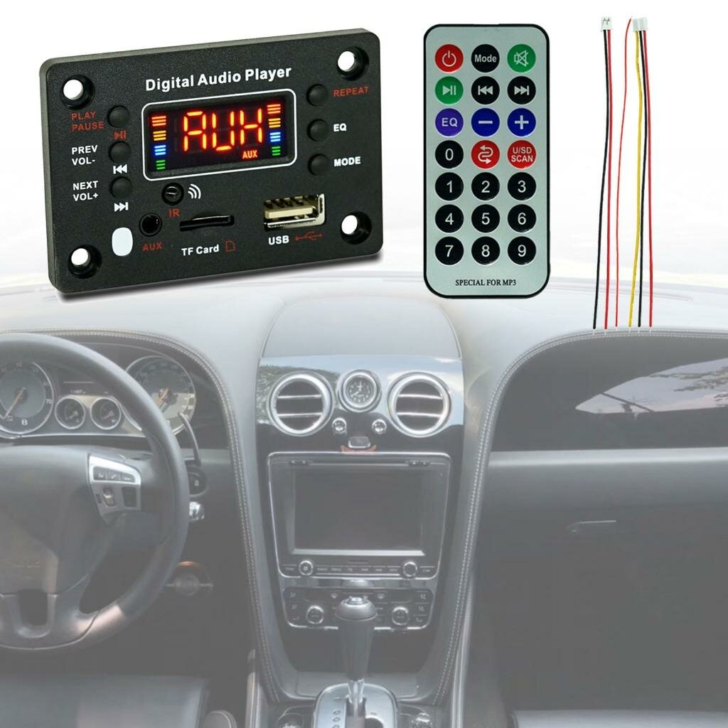 Плата декодера MP3 с Bluetooth — фото 1