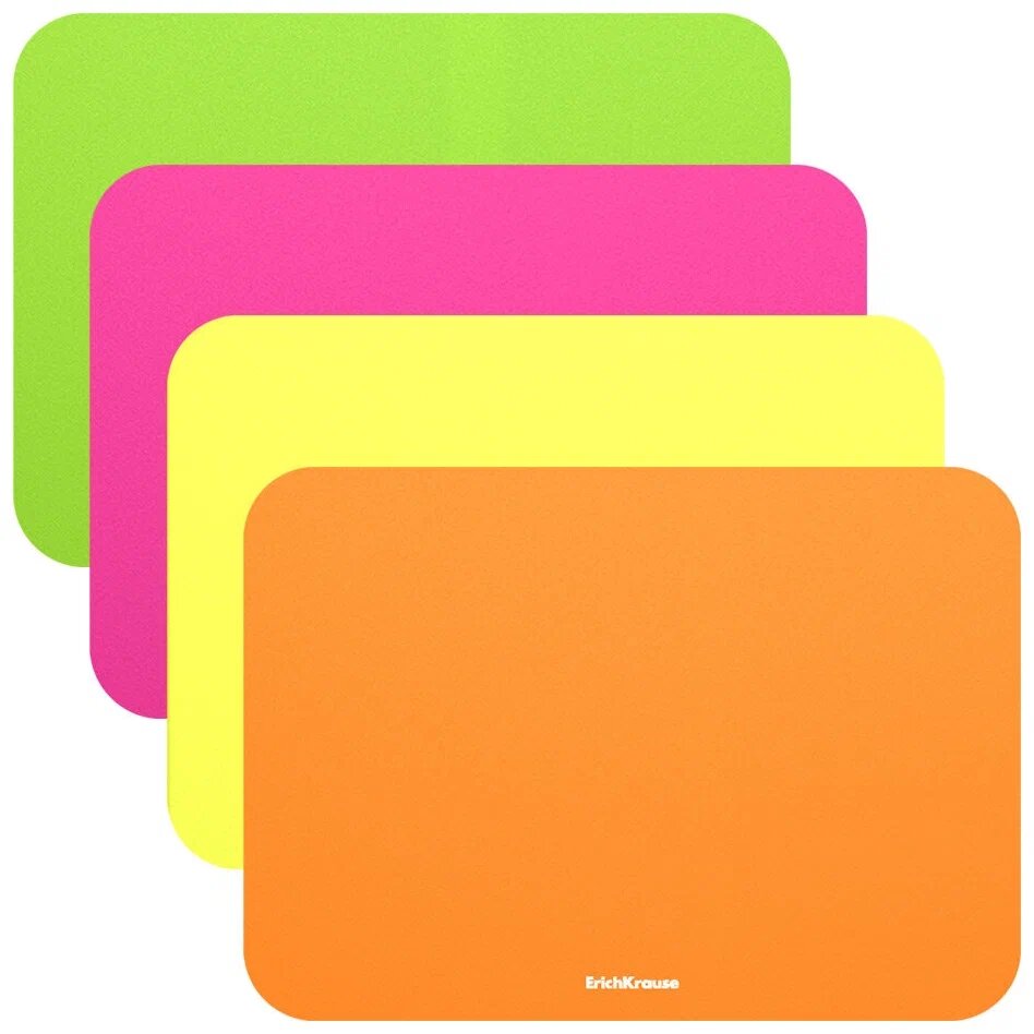 Доска для пластилина Erich Krause Matt Neon пластик ассорти А4 54569