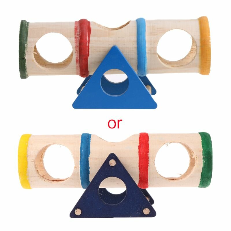 Маленькое Гнездо Хомяка Из Цельного Дерева Маленькие Качающиеся Морские Свинки Мелкие Животные Деревянные Качели Натуральные Качели Для Хомяка Ручной Работы