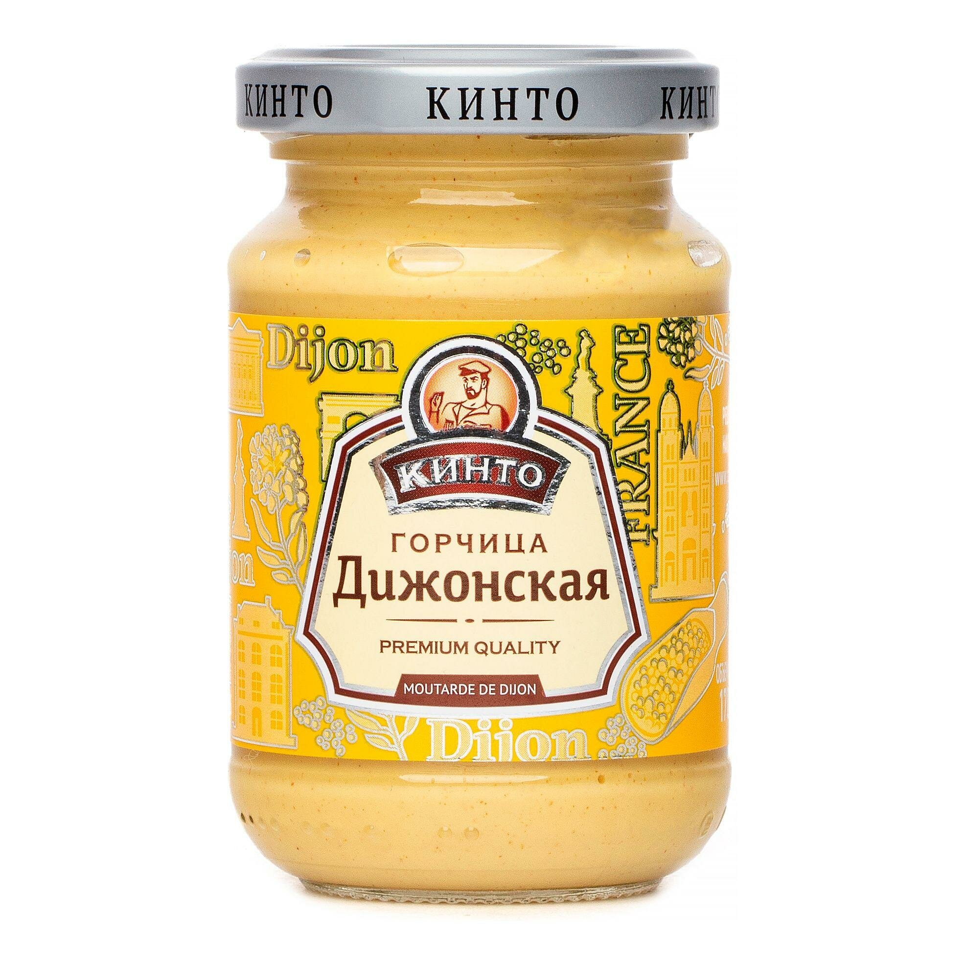 Горчица Кинто Дижонская, 170 г