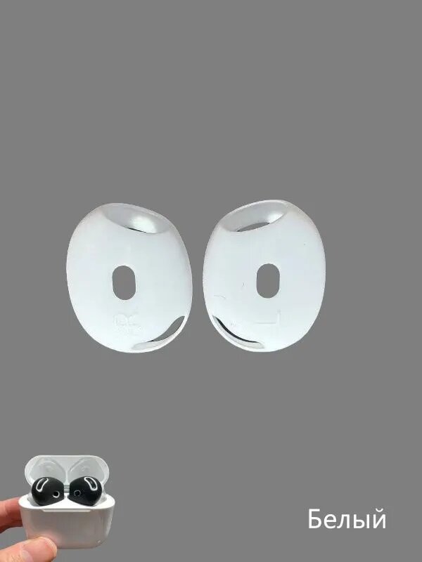 Амбушюры для наушников AirPods 4, airpods4 Противоскользящие амбушюры, (2 пара)