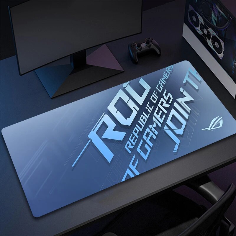 Коврик для мыши Asus Rog Mause, коврик для мыши в стиле аниме, игровой компьютерный стол, коврик для мыши, ковер, аксессуары для ПК, геймерский коврик для мыши, скоростной резиновый коврик