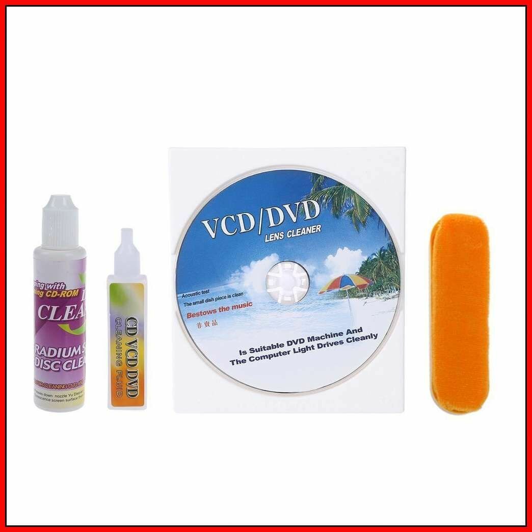 Чистящий диск 4 в 1 для DVD и VCD