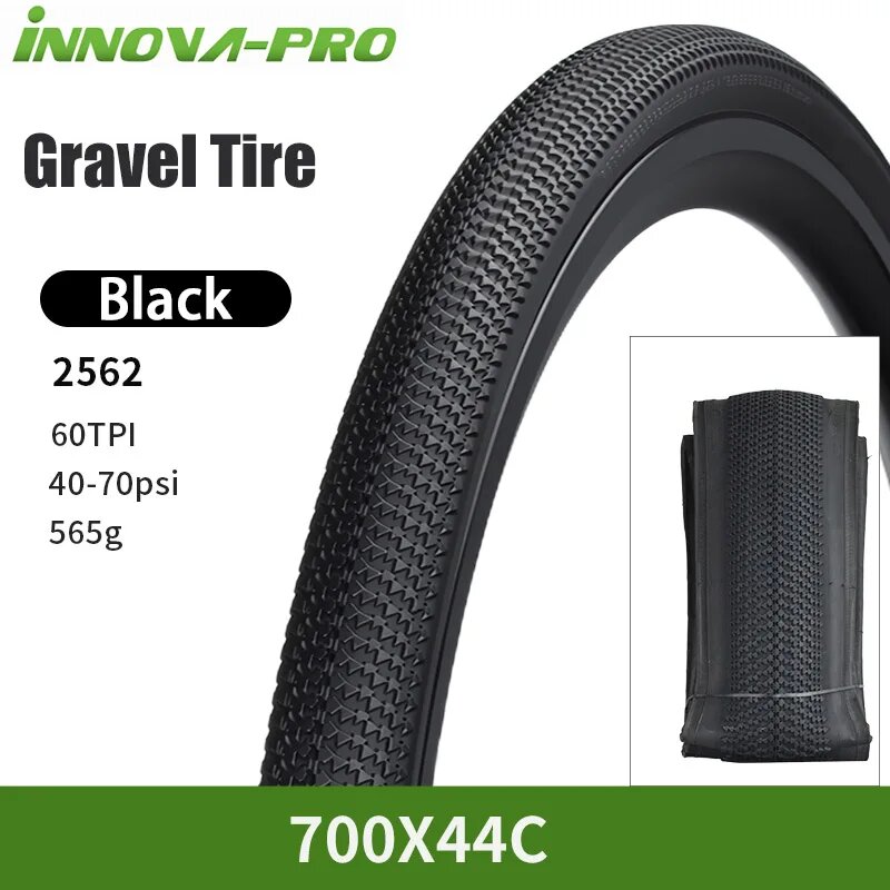 Шины INNOVA Orochi IA-2562 700x32c/35c/38c Черный, 700x44c Black 1pc