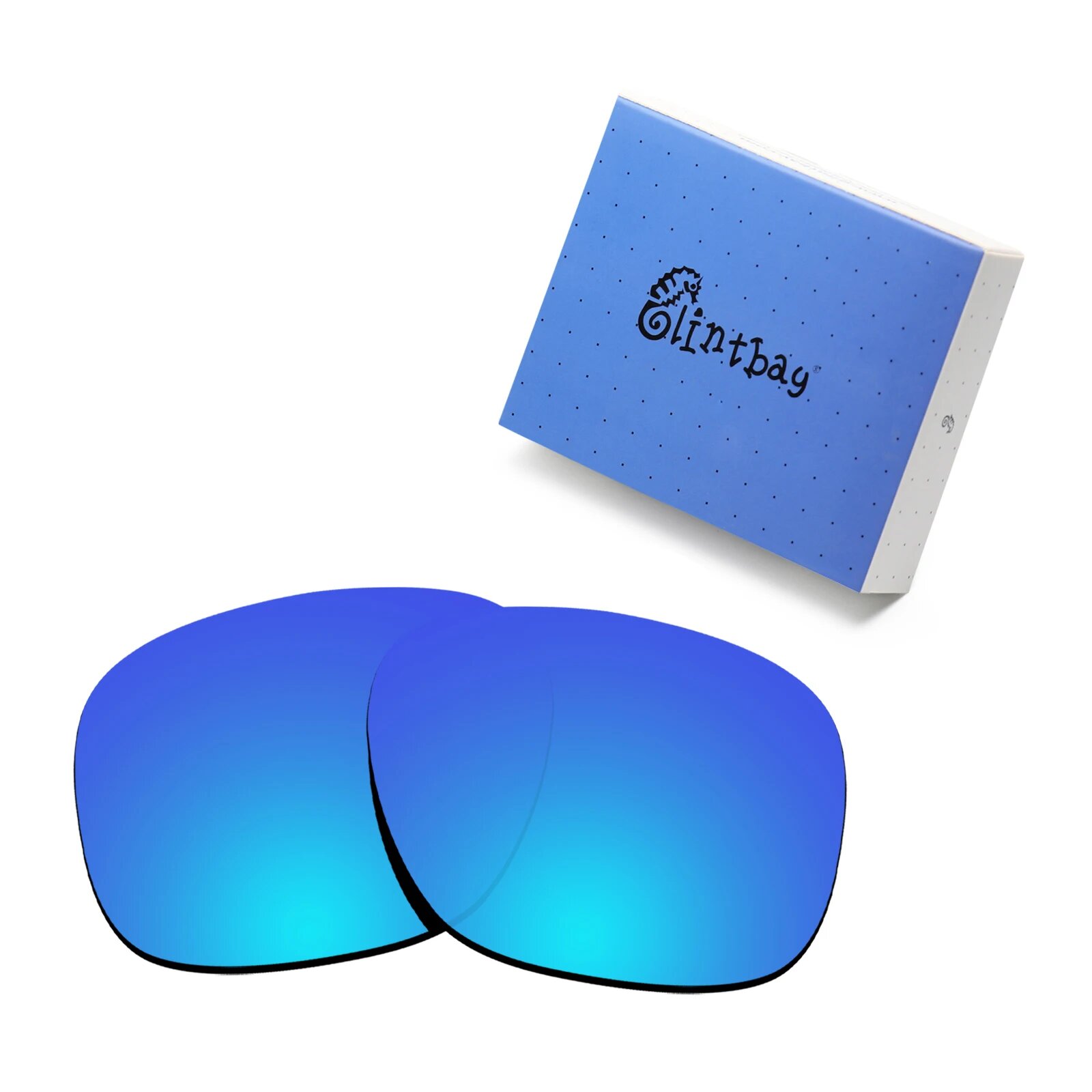 Сменные линзы Glintbay Ice Blue для Ray-Ban Meta Wayfarer