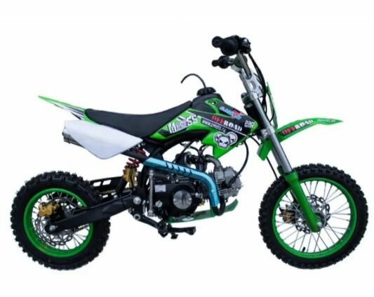 Питбайк 125 куб. Возраст 6-12 лет 14/12 KXD 607 LUX c фарой и электростартером