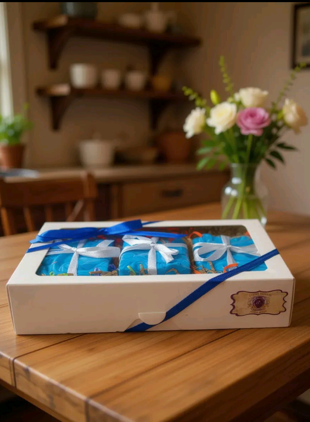 МВЛ дизайн" Подарочный набор мыло " Трио Морская Свежесть