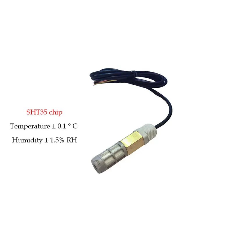 RS485 Modbus Водонепроницаемый датчик температуры и влажности Мониторинг Modbus в реальном времени промышленной влажности воздуха SHT30 SHT35