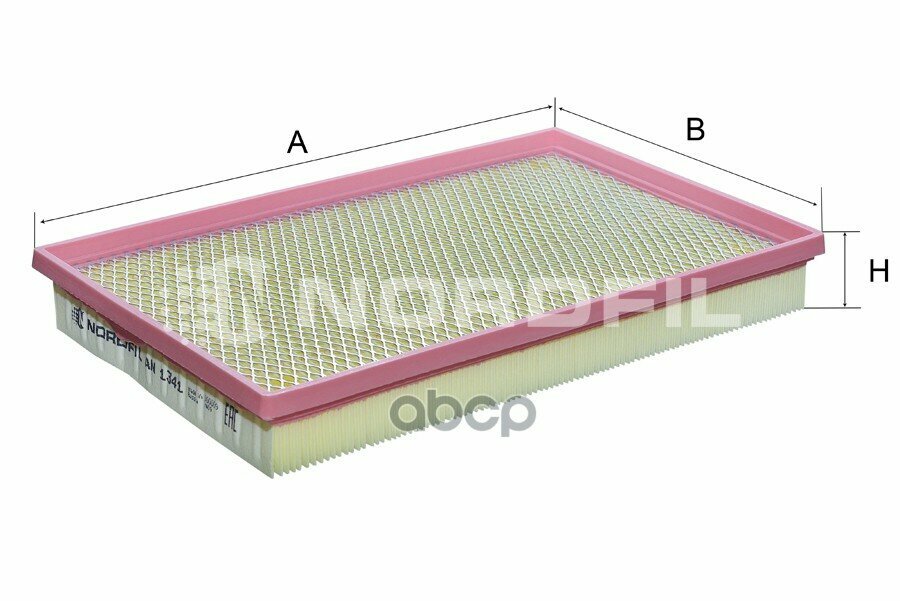 Фильтр воздушный JAC J7 (20-) 1.5T NORDFIL арт. an1341